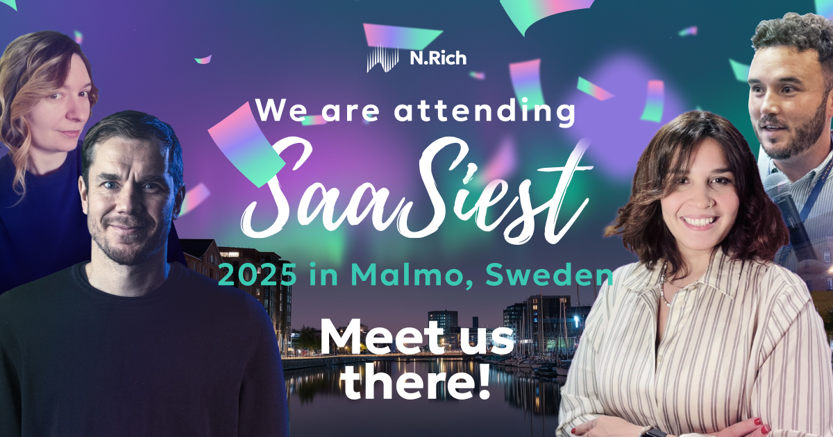 N.Rich at SaaSiest 2025: Your Complete Guide to Europe's Premier B2B SaaS Event
