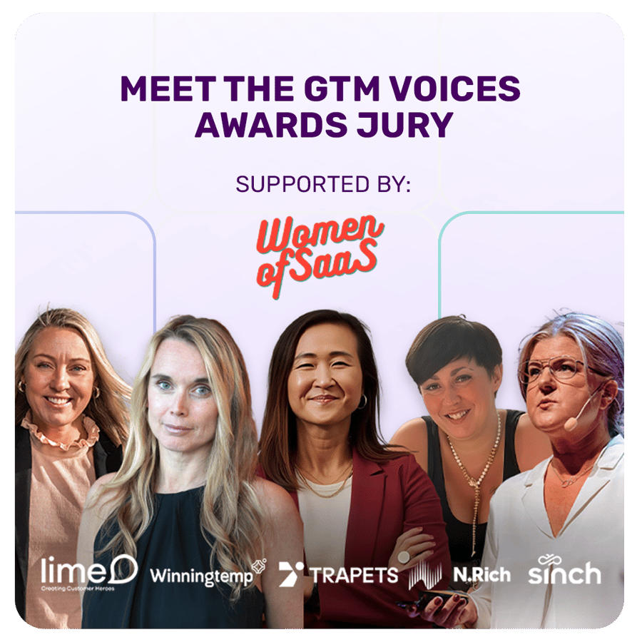 GTM Secret Dinner × GTM Voices Awards with Women of SaaS